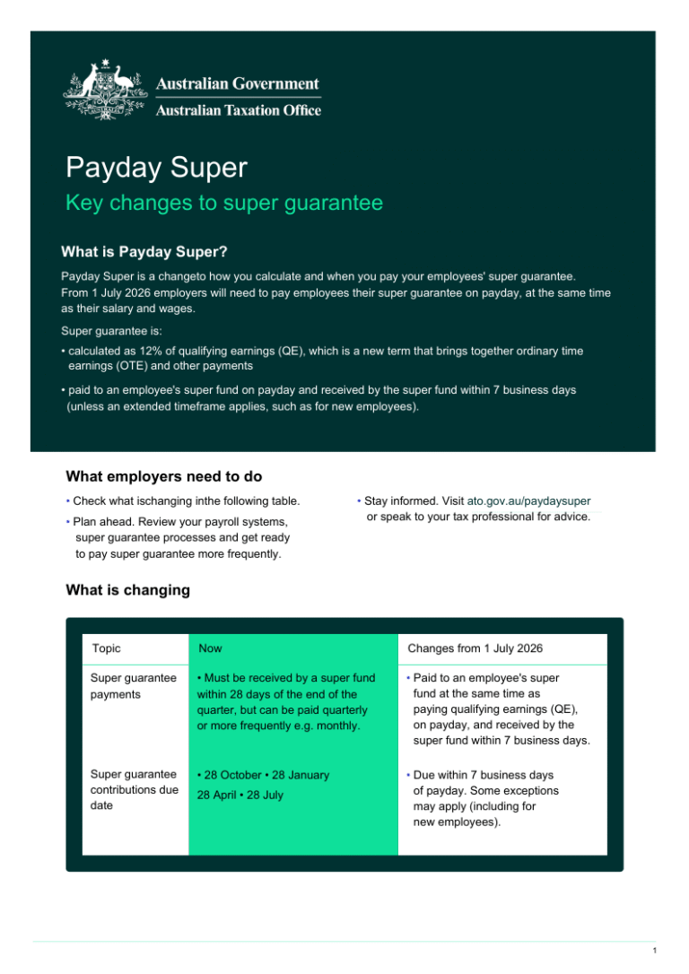 Payday Super is Coming: What Employers Need to Know | PrimeAdvisory